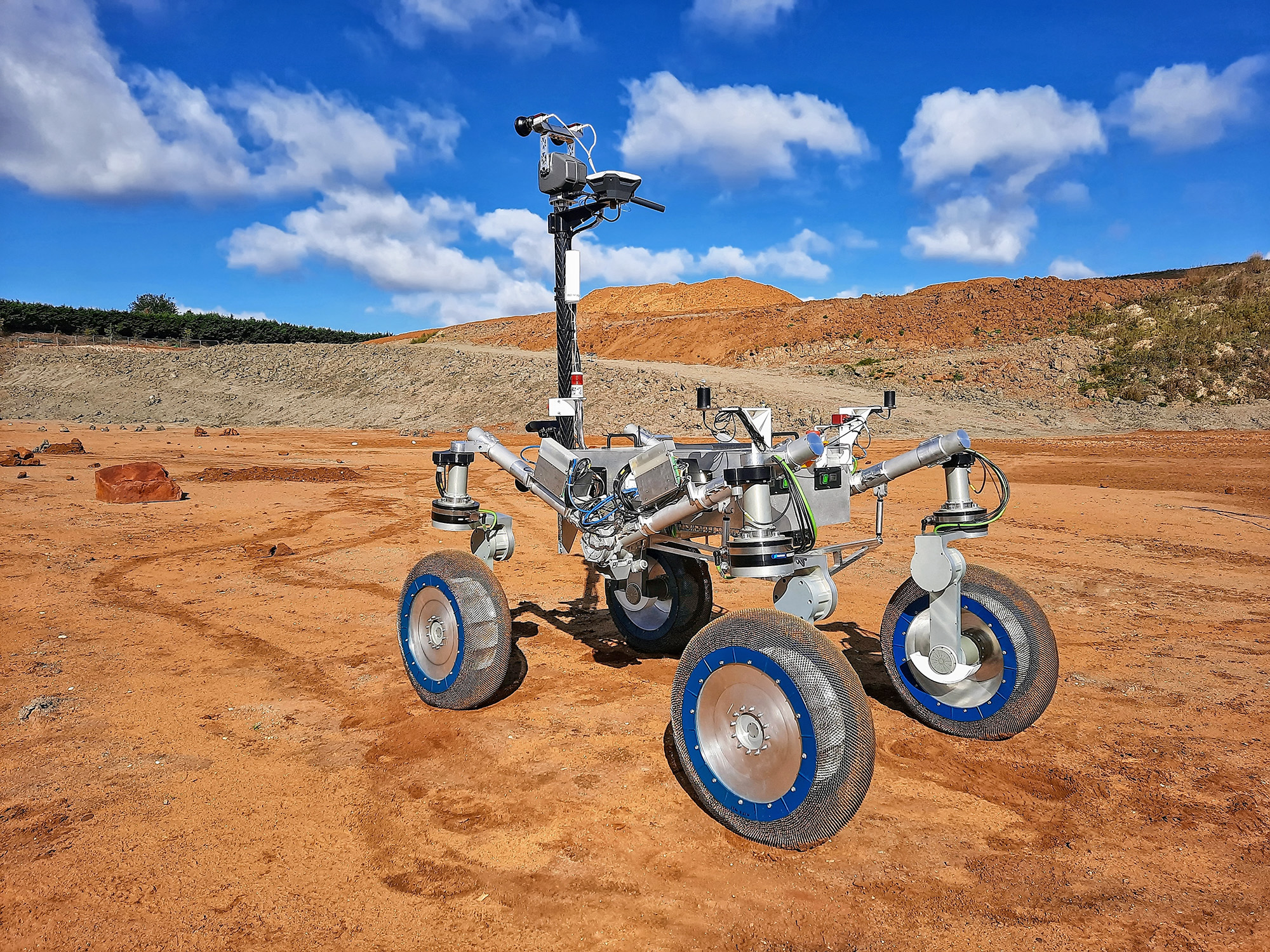 Development of the electro-mechanical systems of the Sample Fetch Rover for the NASA/ESA Mars ...